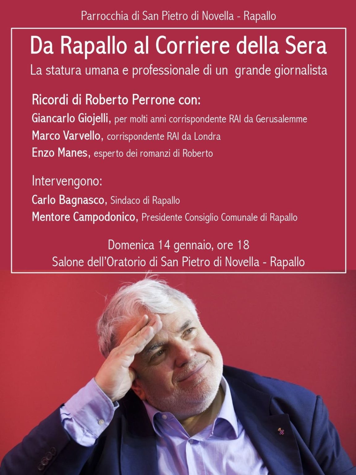 Roberto Perrone, da Rapallo al Corriere della sera - Tempi